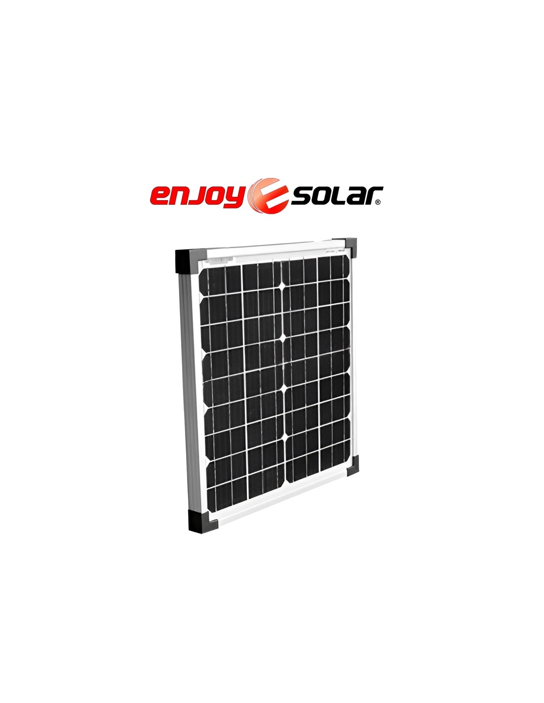 Painel solar pequeno Enjoy Solar 30W para pequenas instalações | Damia ...