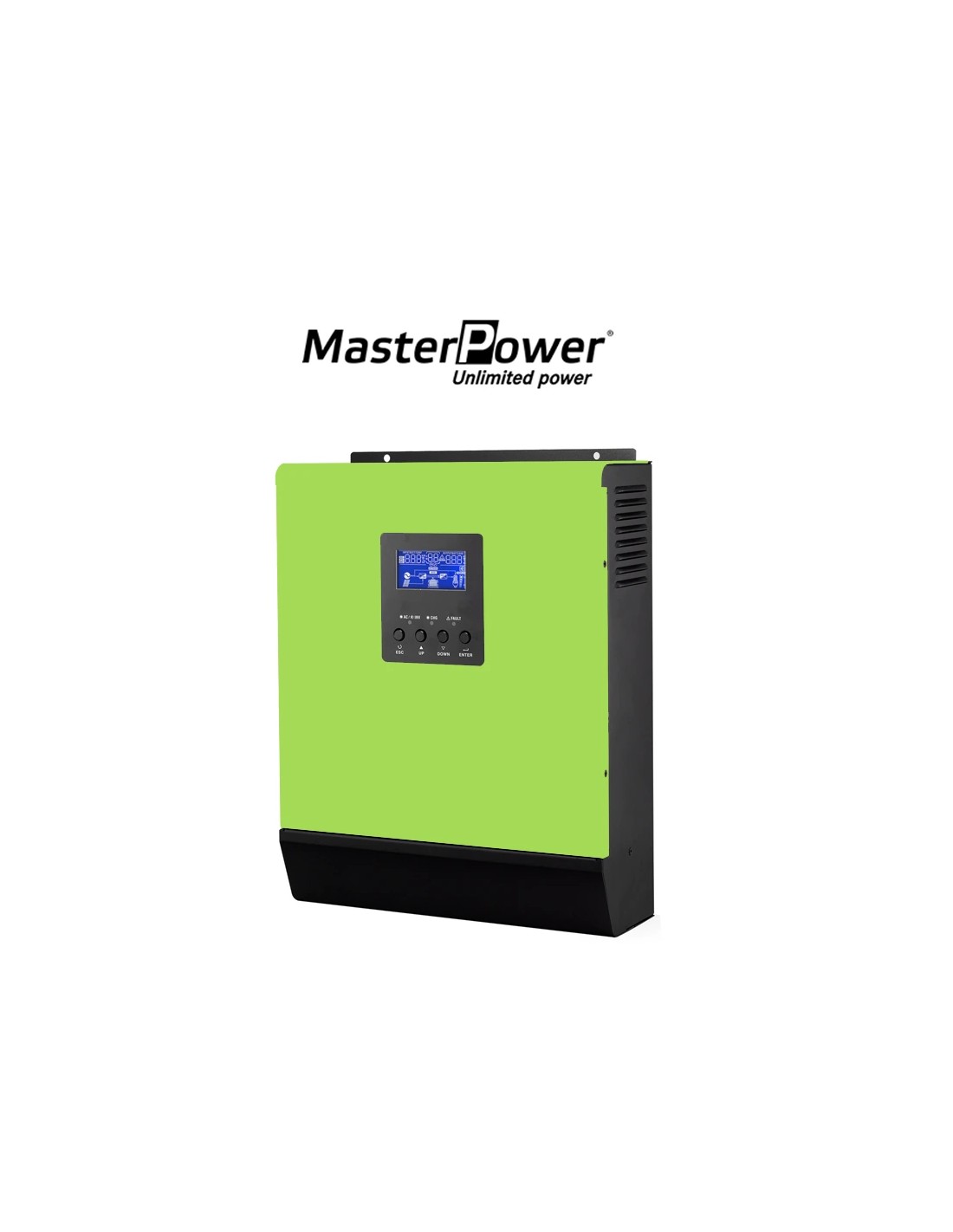 Inversor Masterpower Omega 3kVA Cargador regulador 2400W 24V | Damia Solar