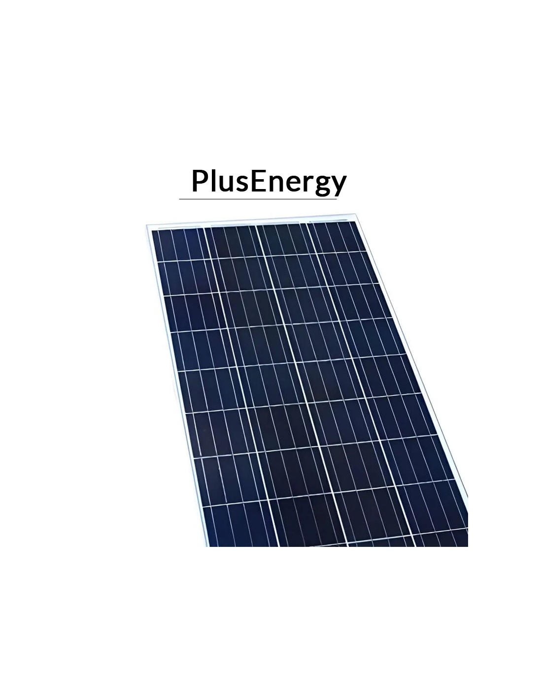 Painel solar 330W 24V PlusEnergy AU330U36P
